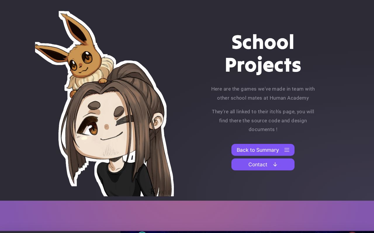 Portfolio School Projects